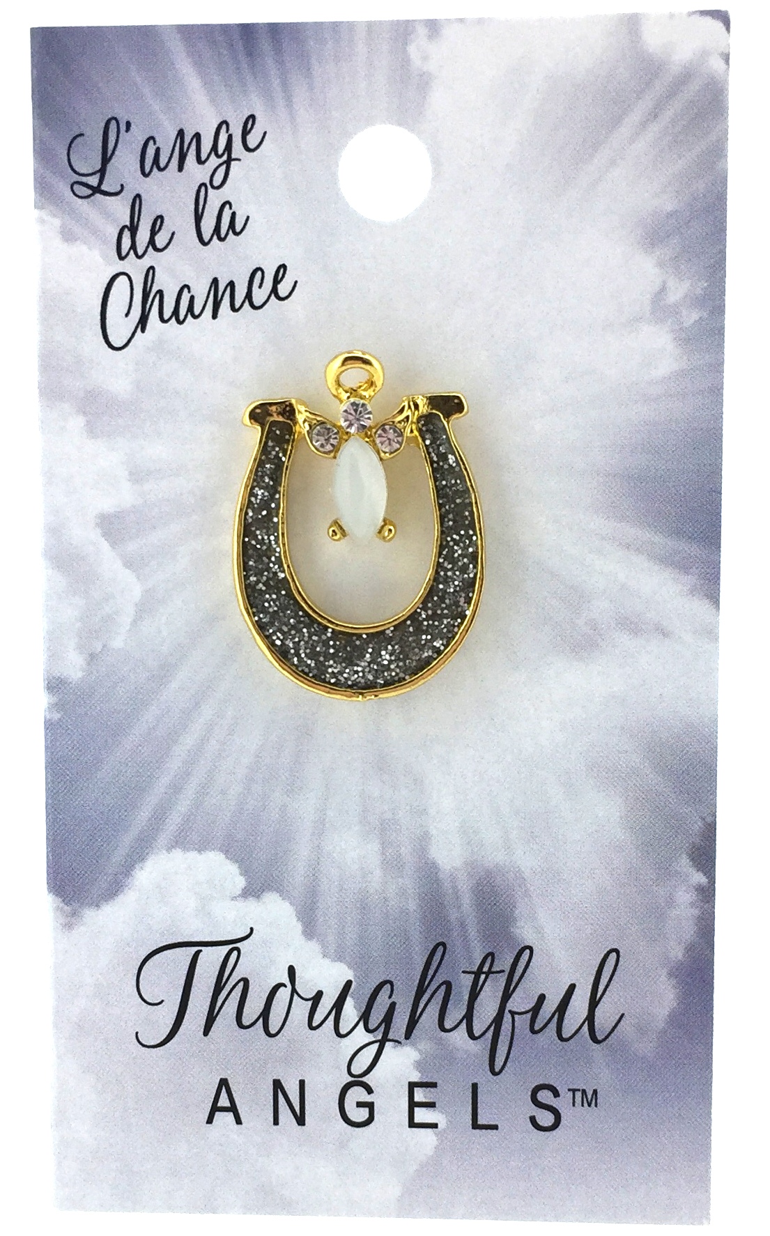 58 – L’ange de la Chance (tent card) – Clock It To Ya