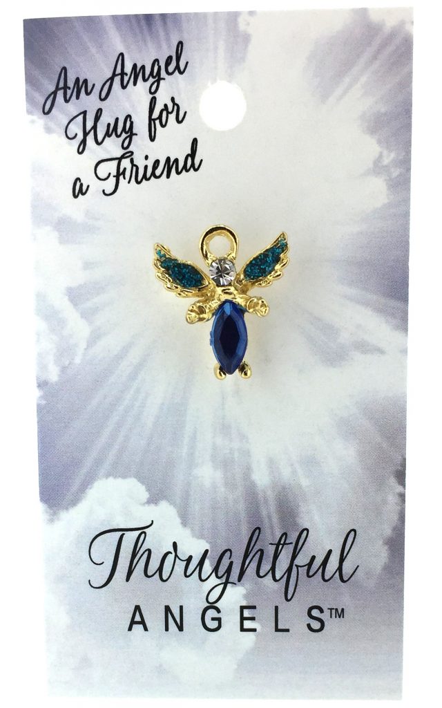 1059 – An Angel Hug for A Friend (tent card) – Clock It To Ya