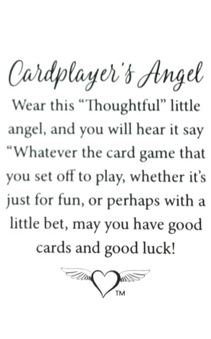 Cardplayer’s Angel – #762 C – Clock It To Ya