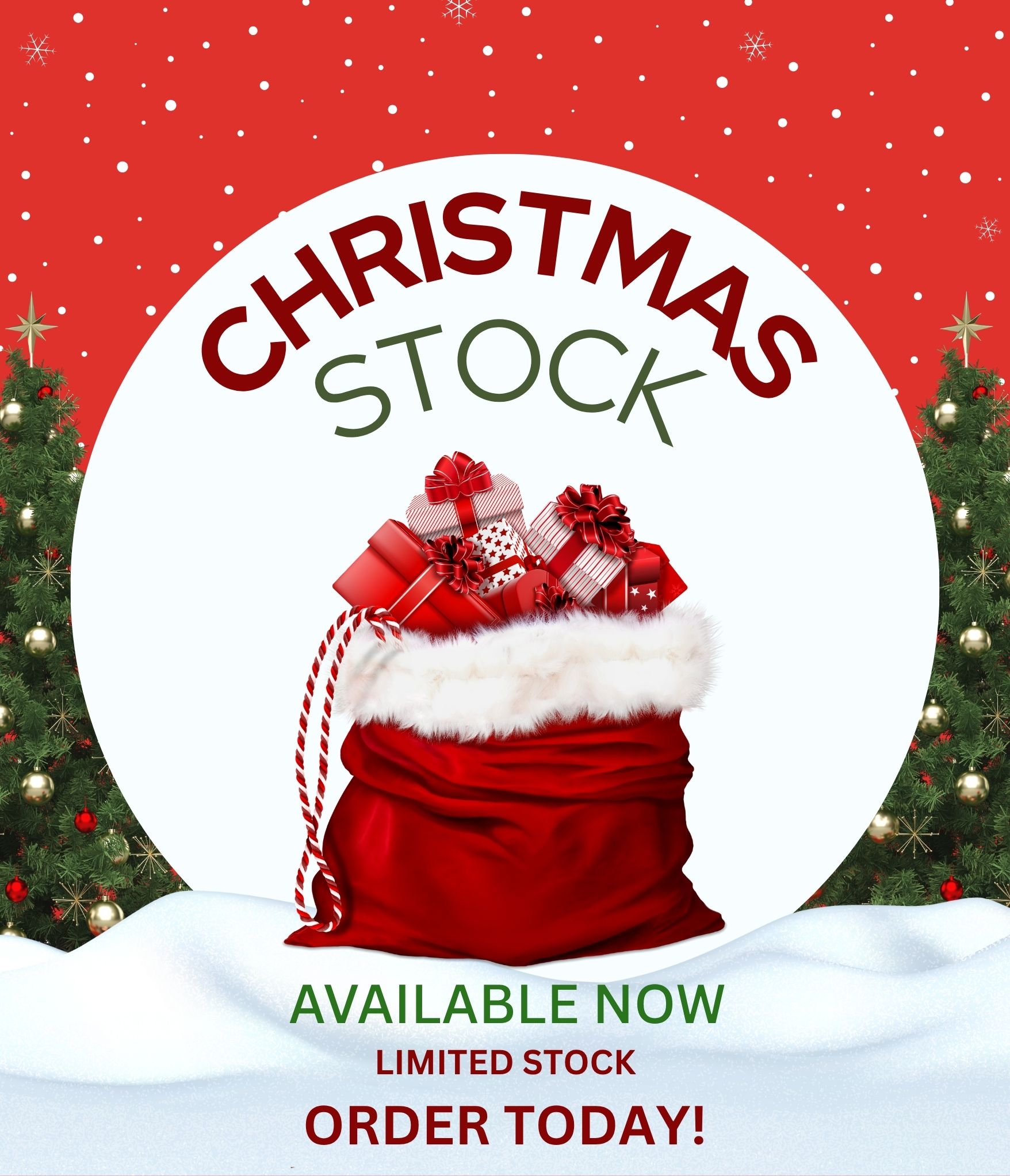 Christmas Stock – Available Now – Clock It To Ya