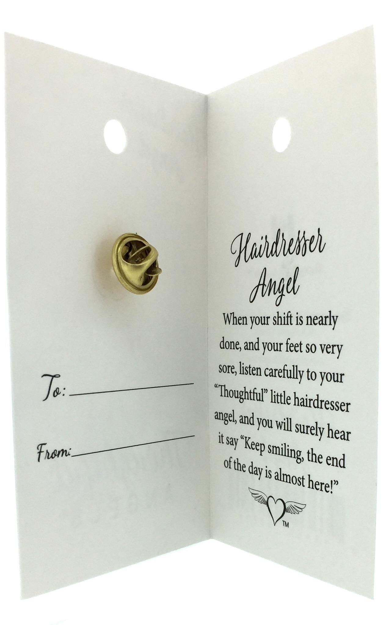 Hairdresser Angel – #602 B – Clock It To Ya