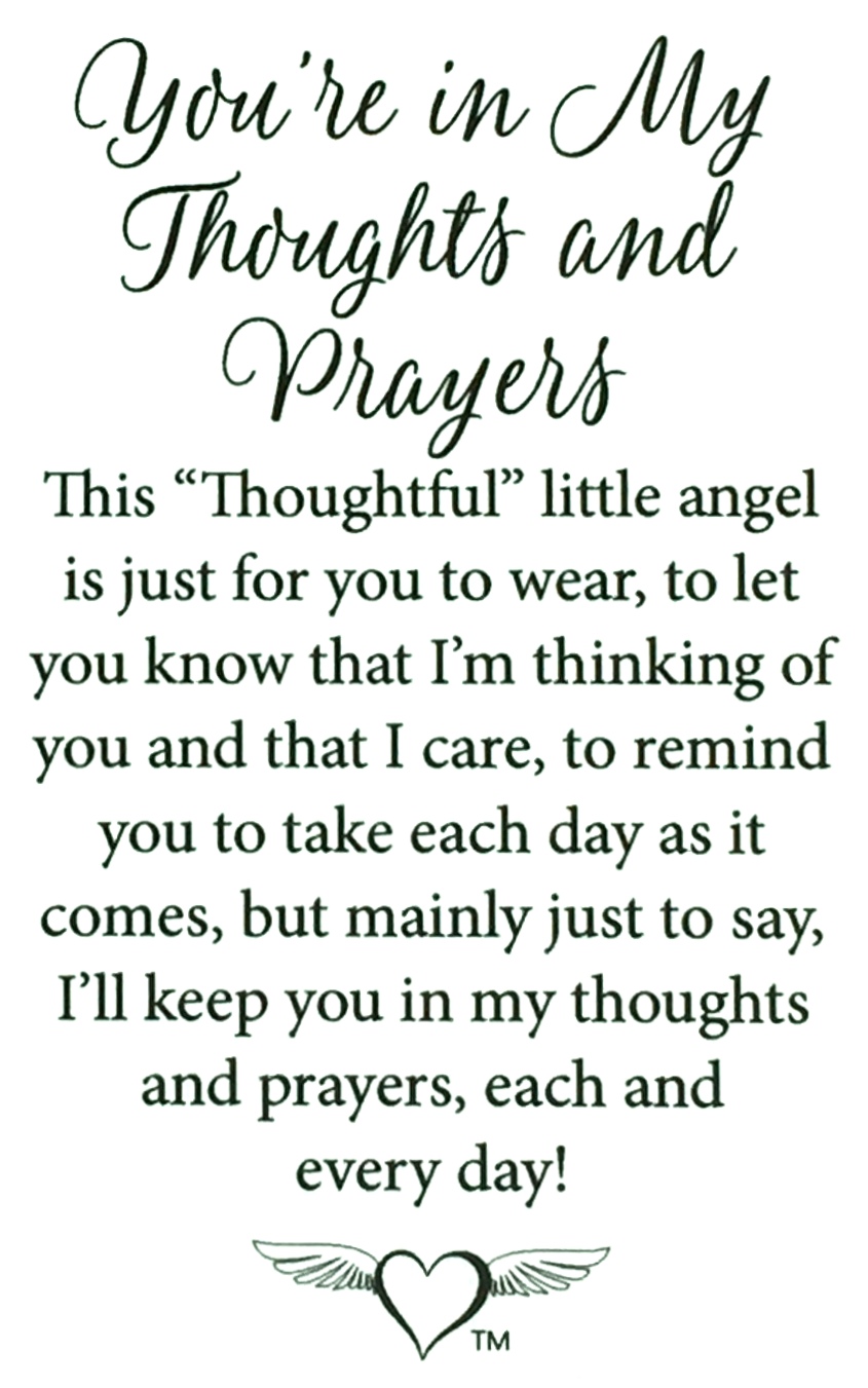 You re In My Thoughts And Prayers 1031 C Clock It To Ya